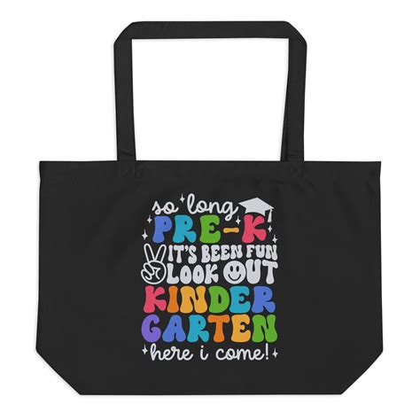 Large Organic Tote Bag School Daycare And Dance Photography Picture