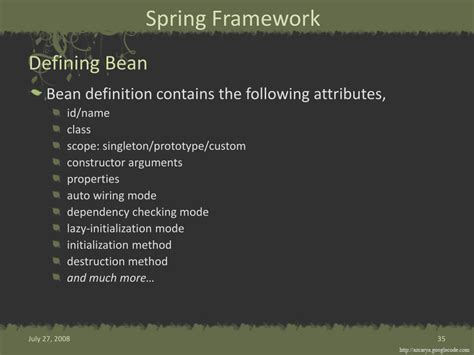 PPT Basics Of Spring Framework Introduction To IoC And AOP PowerPoint Presentation ID