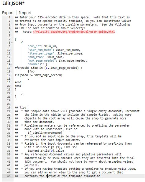 my first snaplogic pipeline