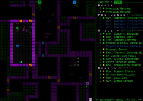 Full Ui Upscaling Part 5 Completion And Demos News Cogmind Indiedb