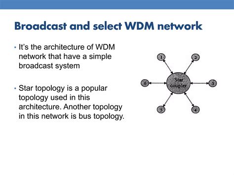 basic wdm optical network pptx computer networking computing