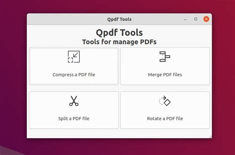qpdf tools beginner s tool to compress split merge rotate pdf in ubuntu ubuntuhandbook