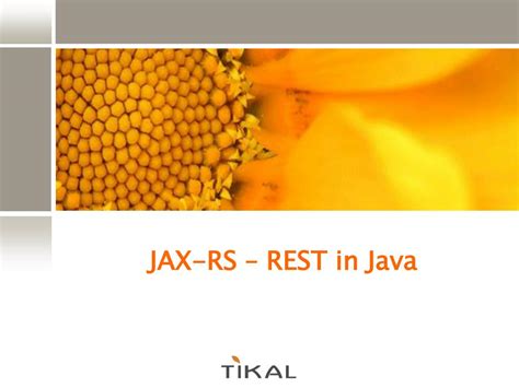 PPT JAX RS REST In Java PowerPoint Presentation Free Download ID 3410790