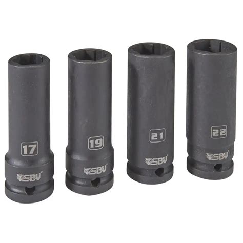 1 2 Extractor Deep Socket Set 4 Pcs Sbvtools