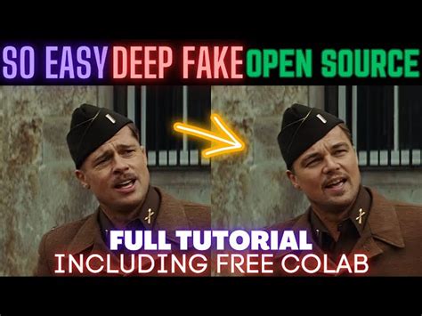 free video mind blowing deepfake tutorial turn anyone into your