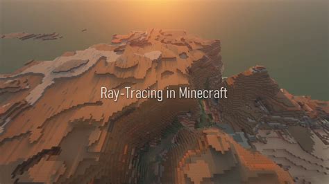 RTX Shaders Minecraft YouTube
