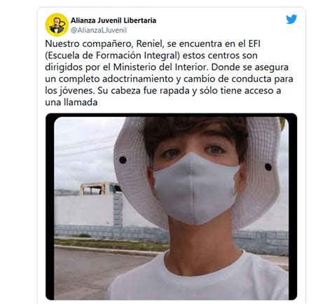 Un Joven Cubano De 16 Años Fue Arrestado Y Rapado Tras Marchar El 15 De