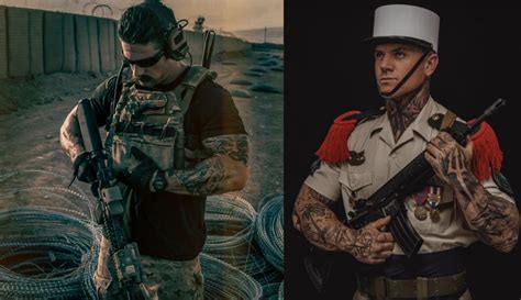 Former Navy Seal And Current French Foreign Legionnaire Taylor