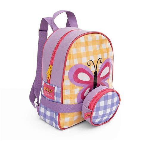 Mini Bolsa De Costas Com Pochete Xadrez Borboleta Mait Mini Mochila