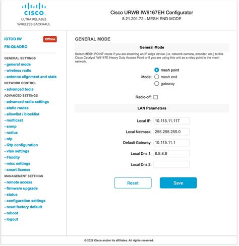 Cisco Catalyst Iw9167e Heavy Duty Access Point Cisco Ultra Reliable Wireless Backhaul Software