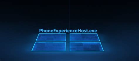 Phoneexperiencehostexe Что это и как исправить ошибку