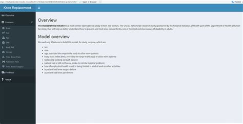 shiny contest submission dashboard for cox ph regression model to
