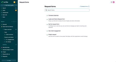 Link To Database Fields In Request Forms Wrike Help Center