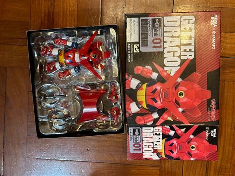 三一萬能俠 Getter Robot Getter Dragon Metal Box 興趣及遊戲 玩具 And 遊戲類 Carousell