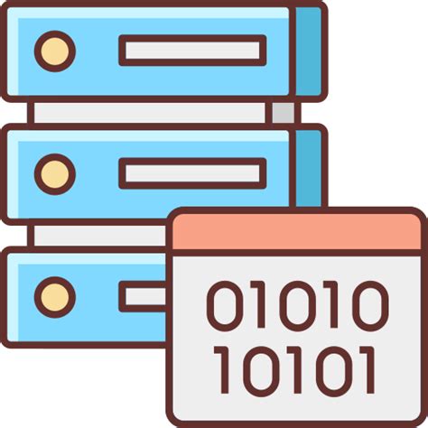 Master Data Flaticons Lineal Color Icon