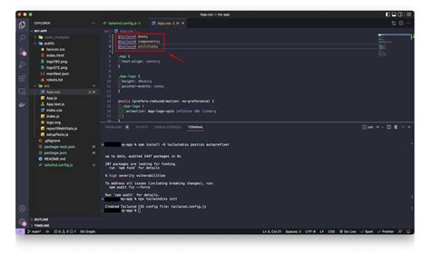 Reactでtailwind Cssを使用する（postcssプラグイン使用） Tukky Note