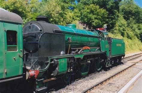 Southern Steam Loco Schools Class Engine Photograph Sr Train Picture