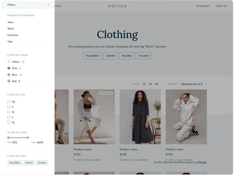 Botiga Fast And Lightweight Woocommerce Wordpress Theme