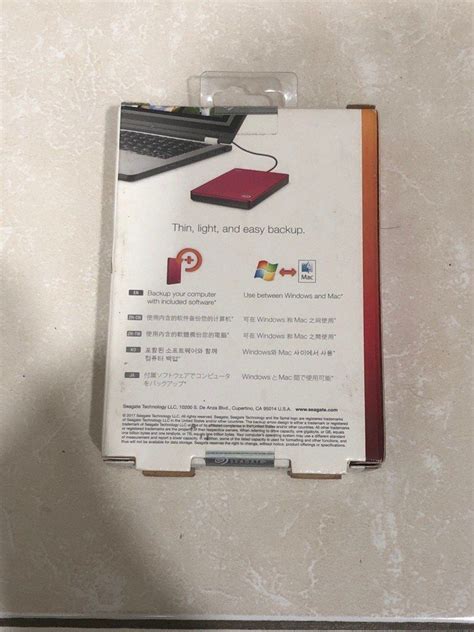 Seagate 1TB External Hardisk Computers Tech Parts Accessories Hard Disks Thumbdrives On