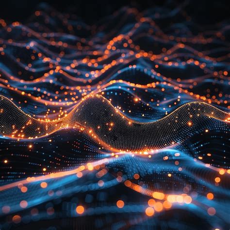 Abstract Technology Connections Graphic Vector Premium Ai Generated Image