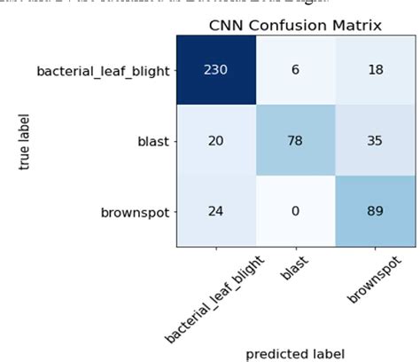Table Iii From Paddy Crop Disease Detection Using Deep Learning