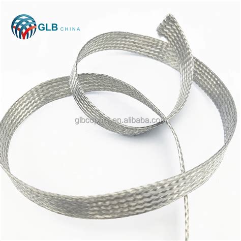 13awg Tinned Grounding Braid Copper Flat Electric Wire Six Sqmm