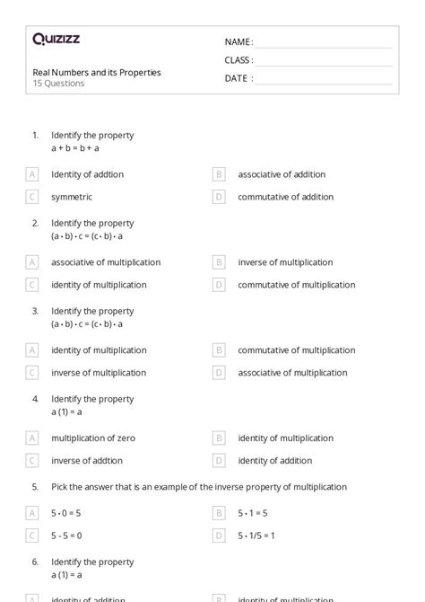 Arithmetic And Number Theory Worksheets On Quizizz Free Printable