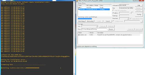 mikrotik kernel loading failed bootloop netinstall