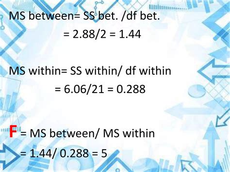 Anova Analysis Of Variance PPT