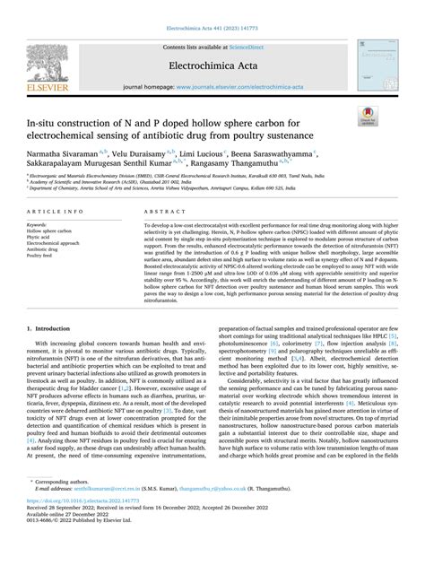 Pdf In Situ Construction Of N And P Doped Hollow Sphere Carbon For
