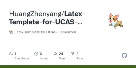 GitHub HuangZhenyang Latex Template For UCAS Homework Ram Latex Template For UCAS Homework