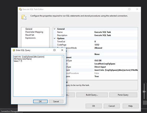 Sql Server Can A Array List Of C Be Used To Populate Ssis Object