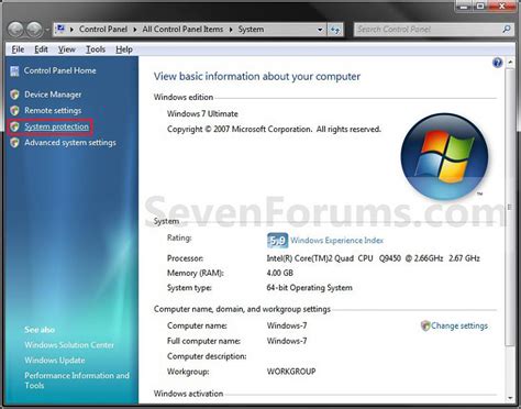 System Restore Point Create Tutorials