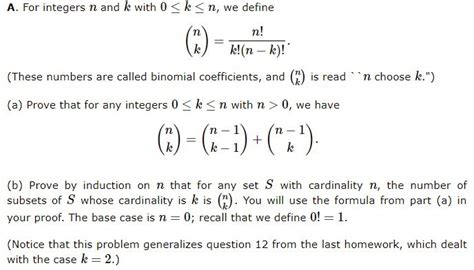 Solved A For Integers N And K With 0