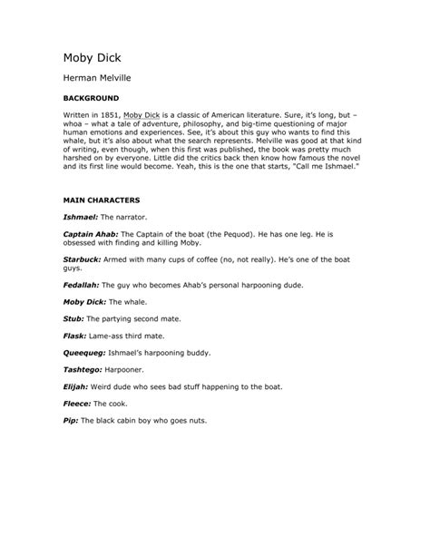 Moby Dick
