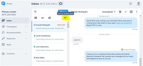 Managing Your Inbox — Vinteractive Automated Wine Marketing