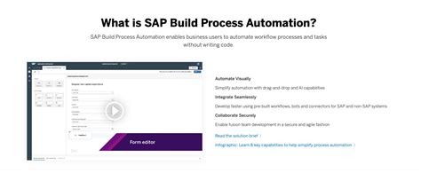 SAP Build Process Automation Reviews 2025 Details Pricing Features