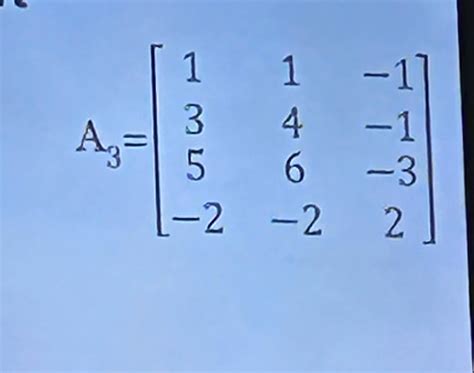 Solved Determine The Matrix Equivalent In Reduced Row