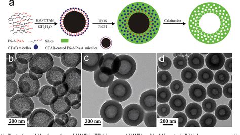 Figure 1 From Synthesis Of Hollow Mesoporous Silica Nanoparticles With