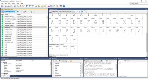Fields Of Heather How To Find Use The Glyphs In Fonts