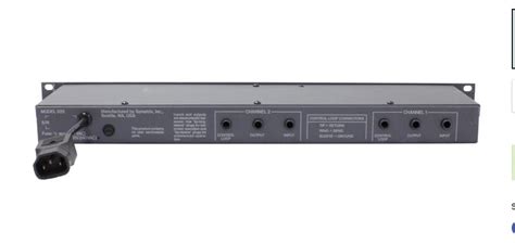 Symetrix 525 Dual Gated Compressor Limiter Audio Other Audio Symetrix 525 Dual Gated Compressor Limiter Audio Other Audio