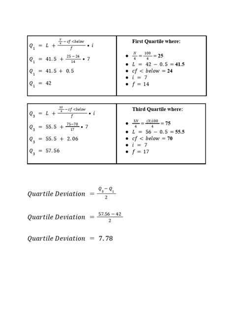 Quartile Deviation Pdf