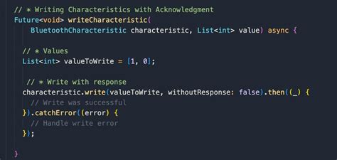 Connecting BLE Devices With Flutter Part Advanced BLE Operations