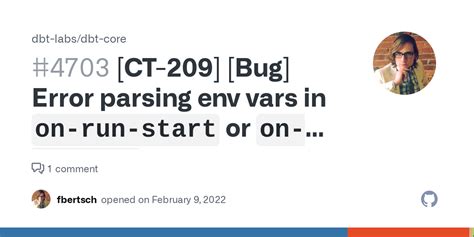 Ct 209 Bug Error Parsing Env Vars In `on Run Start` Or `on Run End` Hooks · Issue 4703