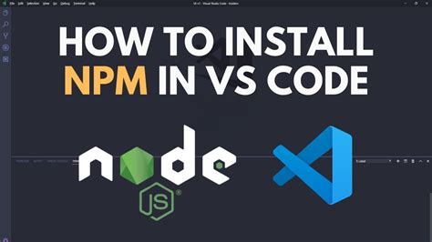 How To Install NPM In Visual Studio Code 2024 - Install Node JS In VS Code - YouTube