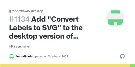 Add Convert Labels To Svg To The Desktop Version Of Drawio · Issue