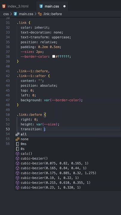 🤓 Css Link Effect In 2 Different Ways 👈 Shorts Css Html Frontend