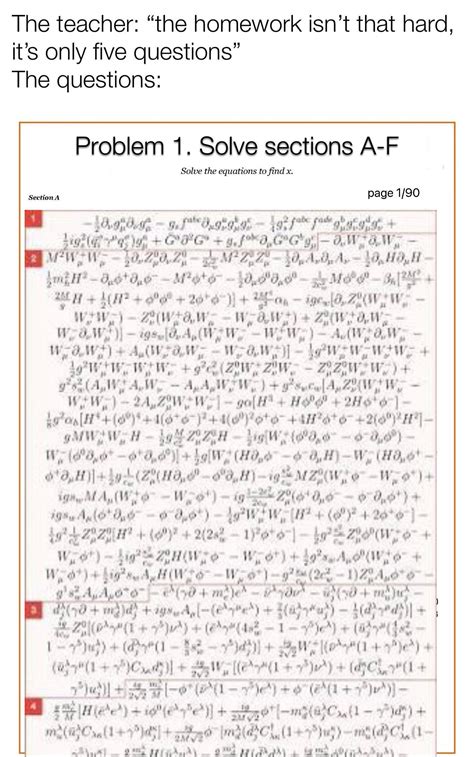 the first problem be like r memes