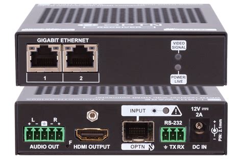 Lightware ライトウェア Hdmi Optn Tx Rx100a Hdmi2 0 ファイバーリンク 送信器 受信機 松田通商
