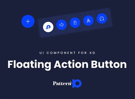 download free floating action button ui design adobe xd free xd